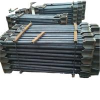 China Heavy Steel Street Light Pole Welding Parts Round Customized Frames OEM for sale