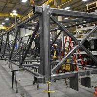 China Custom Metal Frame Welding Fabrication for Engines ISO9001 16Tons 500Tons for sale