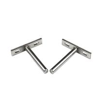 China Customized Adjustable Heavy Duty Floating Shelf Bracket with Stamping Process for sale