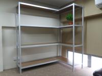China Multi-Level Heavy Duty Warehouse Storage Rack Carbon Steel 0.05mm Tolerance for sale
