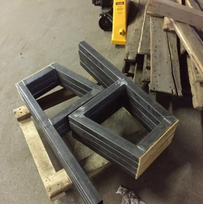 China Custom Cast Iron Coffee Table Leg Nonstandard Metal Furniture Leg for Customized Application for sale