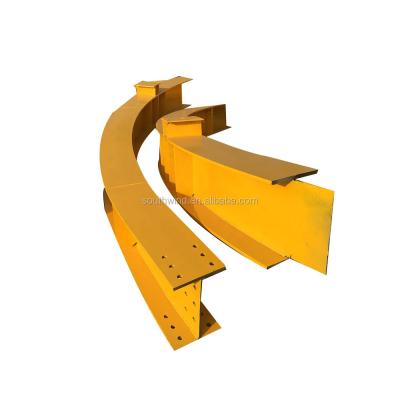 China Custom Large Welding Construction Parts Laser Cutting Paint Service 80000sqm Factory for sale