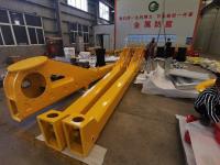 China High Precision Welded Steel Tower Crane Mast Section 290g Spare Parts for Construction for sale