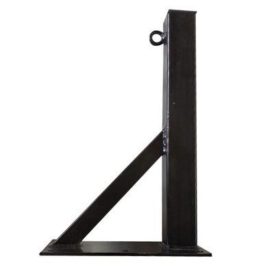 China Custom Heavy Duty Wall Mount Punch Bag Hanger Steel Boxing Rack 80kg Capacity for sale