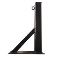 China Custom Heavy Duty Boxing Bag Rack for Hanging and Storage 80kg Capacity Steel Frame for sale