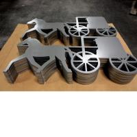 China Custom Aluminum Stainless Steel Sheet Metal Laser Cutting Parts 0.5mm 3mm Thickness for sale