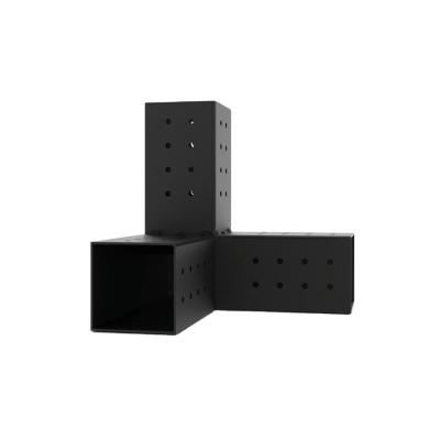 China Customized Carbon Steel Pergola Bracket for Wood Post Stamping Process 4x4 for sale
