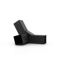 China Customized Carbon Steel Pergola Bracket for Wood Post Stamping Process 4x4 for sale
