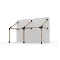 China Customized Carbon Steel Pergola Bracket for Wood Post Stamping Process 4x4 for sale