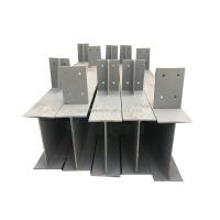 China Customized Powder Coated Steel Wood Fence Post Anchor Base 1-15mm Thickness for Furniture for sale