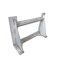 China Customized Heavy Duty Steel Post Base Fence Anchor Surface Mount Plate 1-15mm Thick for sale