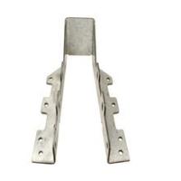 China Custom Zinc Plated Heavy Duty Base Plates for Powder Coated Wood Post 1-15mm Thickness for sale