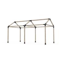 China Quad Peak 30 Bracket Double Pergola 4inch with 6x6 Lumber Shoulder and Lag Bolts 1mm-12mm Thickness for sale