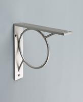 China Custom Steel Wall Mount Support Bracket 6-12 Inch Bending Process Stamping Parts for sale