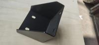 China Black Metal Outdoor Flag Bracket Holder Welding Tube Parts 290g Customizable for sale