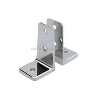 China Customized Iron Metal Black Wall Floating Shelf Brackets with Cutting Process Included for sale