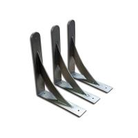 China Custom Stainless Steel Triangle Shelf Bracket 0.4-3mm Thickness OEM Hardware for sale