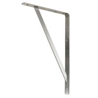 China Custom Stainless Steel Triangle Shelf Bracket 0.4-3mm Thickness OEM Hardware for sale