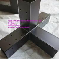 China Modular Steel Pergola Brackets 1mm-12mm Thickness ISO9001 Certified Custom Sizing for sale