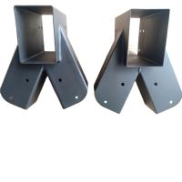 China Heavy Duty A Frame Swingset Bracket Hardware Carbon Steel Green Powder Coated for Playground Park for sale