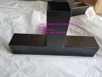 China Custom Carbon Steel 4 Arm Extension Bracket for 6x6 Lumber ISO9001 Certified Stamped Bracket for sale