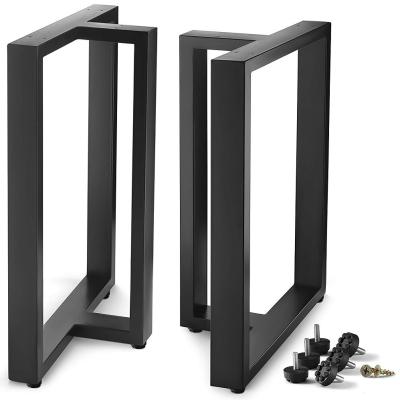 China Custom Heavy Duty Steel Table Legs 290g Iron Metal Dining Bench Coffee Table Legs for sale