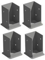 China Custom Steel Pergola Brackets Kit for Air Conditioner Parts Heavy Duty Load Capacity 500kg for sale