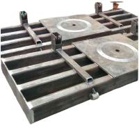 China Custom Stainless Steel Fabrication Robot Mounting Base Welding Processing 0.05mm Tolerance for sale