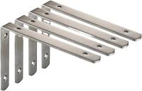 China Custom Polished Metal Aluminum Mounting Wall Support Bracket with Drilling Process for sale