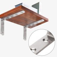 China Custom Stainless Steel Aluminum Wall Mounted Shelf Bracket 1-15mm Thickness OEM for sale