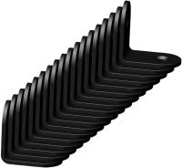 China Custom Stainless Steel Aluminum Wall Mounted Shelf Bracket 1-15mm Thickness OEM for sale