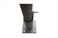 China Customized Steel Air Conditioner Bracket with Zinc Plated Finish 100mm Load Capacity for sale