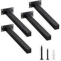 China Custom Steel Wall Mounted Shelf Brackets Heavy Duty Load Capacity 100kg Easy Install for sale