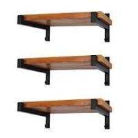 China Custom Steel Wall Mounted Shelf Brackets Heavy Duty Load Capacity 100kg Easy Install for sale
