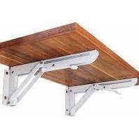 China Custom Steel Wall Mounted Shelf Brackets Heavy Duty Load Capacity 100kg Easy Install for sale