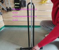China Space Saving Bike Floor Stand Black No Damage Wall Garage Rack ISO9001 2015 for sale