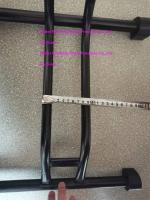 China Freestanding Bike Stand for Mountain Road Bikes Garage Parking Space Saving Floor Rack 1 Bike for sale