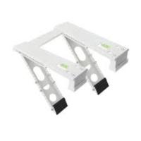 China Custom Steel Air Conditioner Brackets Heavy Duty Load Capacity 100kg Zinc Plated for sale