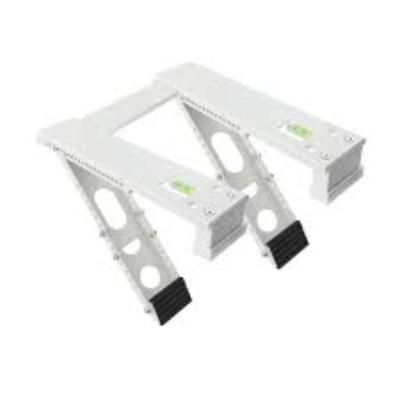 China Custom Steel Air Conditioner Brackets Heavy Duty Load Capacity 100kg Zinc Plated for sale