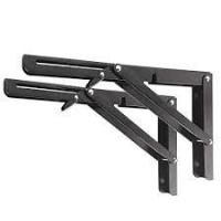 China Customized Wall Mounted Shelf Brackets Steel Aluminum Stainless Steel 200kg Load Capacity for sale