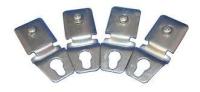 China Customized Stamping Hardware Part Stainless Steel Wall Mounting Brackets and Durable for sale
