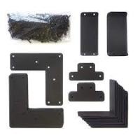 China Steel Pergola Brackets Kit Custom Size Powder Coated for Outdoor Construction for sale