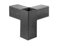 China Customized Steel Pergola Brackets Kit for Construction High Load Capacity 2mm Thickness for sale