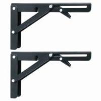 China Custom Wall Mounted Shelf Bracket Steel 0.4-3mm Thickness Heavy Duty Load Capacity for sale