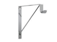 China Customized Thickness Steel Wall Mounted Shelf Brackets for Space Saving at Low Prices for sale