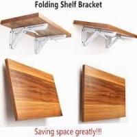 China Customized Wall Mounted Shelf Bracket Steel Aluminum Stainless Steel 100kg Load Capacity for sale
