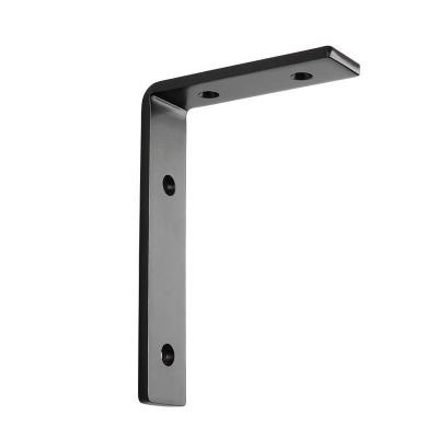 China Custom Steel Shelf Bracket 1-15mm Thickness Powder Coated Wall Mounting Bracket for sale