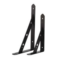 China Custom Steel Shelf Bracket 1-15mm Thickness Powder Coated Wall Mounting Bracket for sale