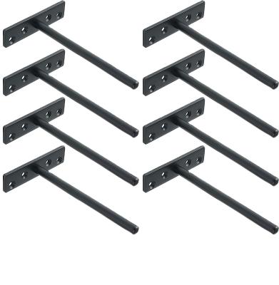 China Heavy Duty Hidden Floating Shelf Brackets Stamping 1mm-5mm Thickness Wall Mount Support for sale