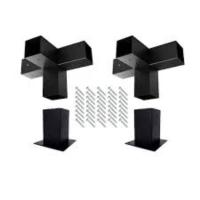 China Custom Steel Pergola Brackets Kit Heavy Duty Load Capacity 500kg for Construction for sale